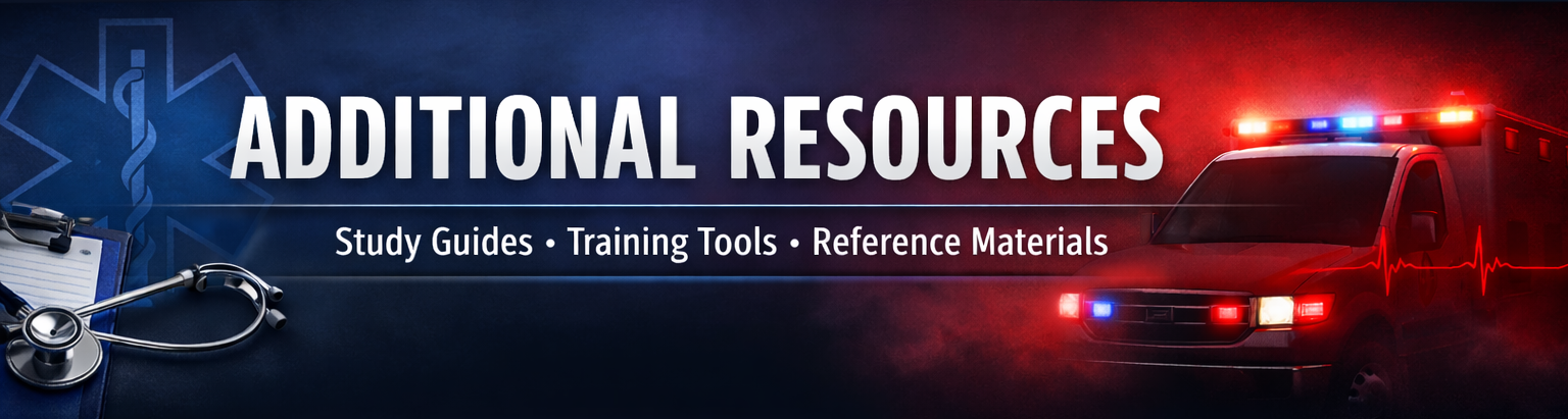Additional Resources – Medic Minute